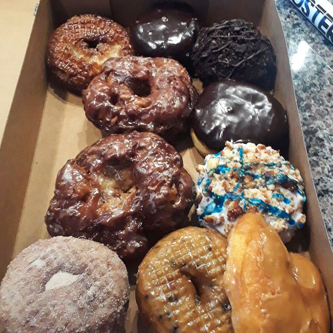 A box of joy! This assortment is like a greatest hits album for your taste buds. Warning: May cause spontaneous happy dances.