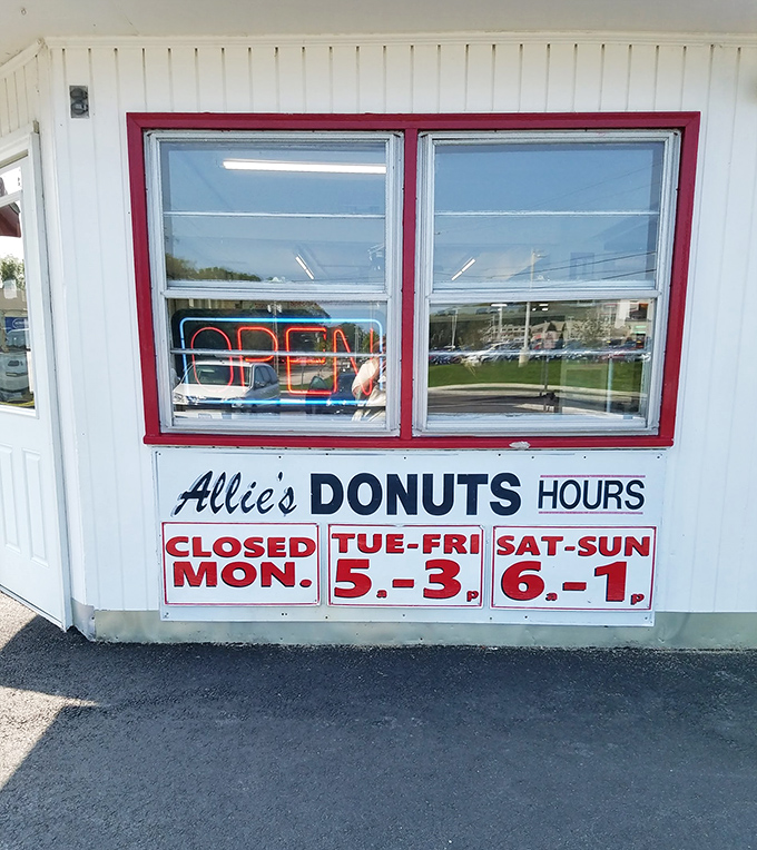The sacred scrolls of sweetness. These business hours are your guide to donut nirvana &ndash; plan accordingly, fellow sugar seekers!