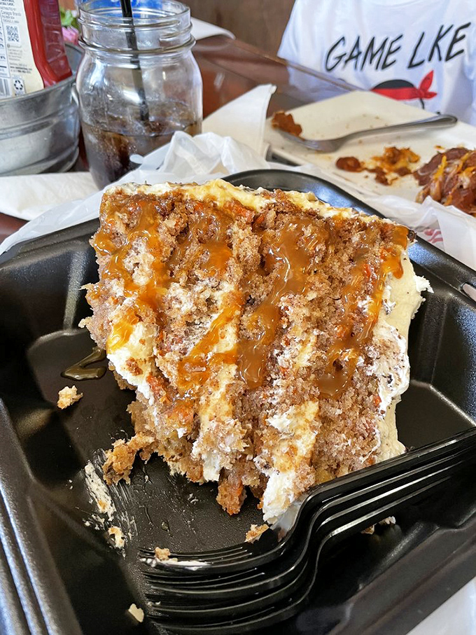 Sweet spirits! This carrot cake looks so good, it might just convince you that vegetables really can be dessert.