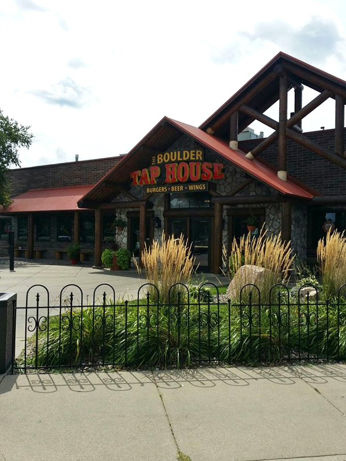 The Boulder Tap House entrance: where hunger goes to meet its match. Prepare for a taste bud adventure!