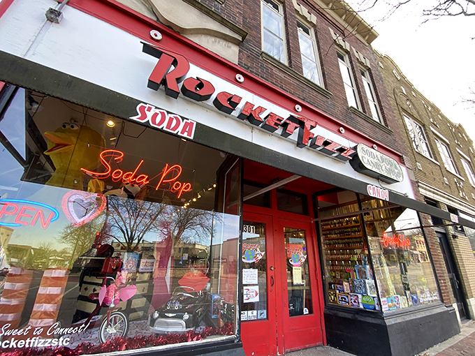 The pearly gates of Candyland! Step through this portal and leave your diet at the door &ndash; calories don't count in sugar heaven.