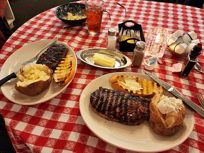 A feast fit for a king &ndash; if that king wore plaid and loved comfort food. This spread is what dinner dreams are made of.