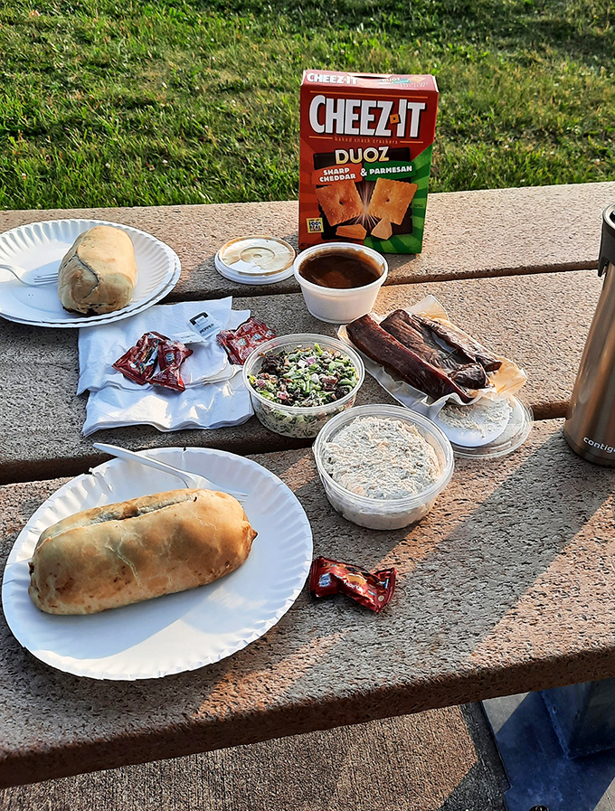 A UP feast fit for a king (or a very hungry traveler). Lehto's spread is like a edible postcard from Michigan's north.