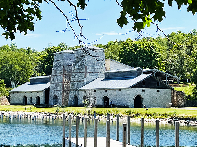 Industrial chic before it was cool! These restored buildings showcase the rugged beauty of 19th-century architecture, no Instagram filter needed.