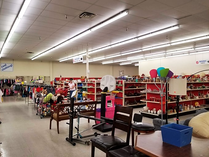 The grand overview: where fashion meets function, and every aisle tells a story. It's like a department store, but with better stories and more surprises.