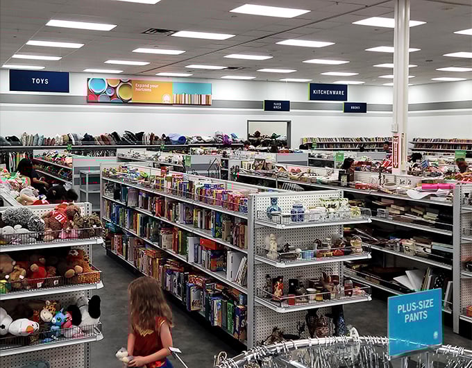 "A kaleidoscope of kitsch and cool! From toys to kitchenware, it's a playground for the young at heart and the savvy saver."