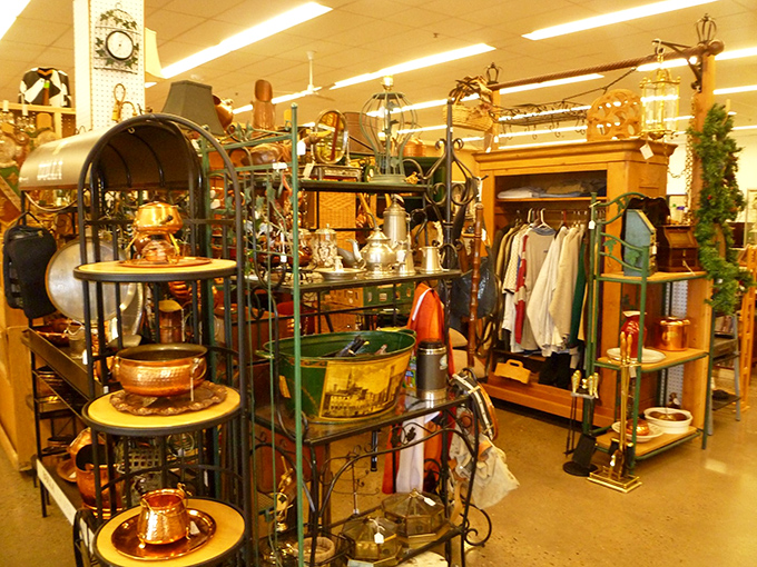 Aladdin's cave meets your eccentric aunt's attic. This aisle is a testament to the old saying, "One person's trash is another's treasure."