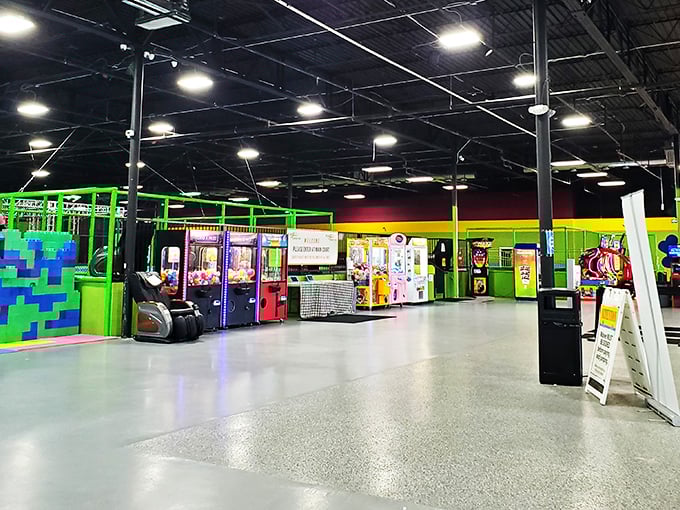 Welcome to the land of endless possibilities! From trampolines to arcade games, boredom doesn't stand a chance here.