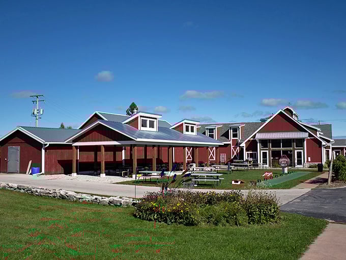 Red barn, blue sky, green grass &ndash; it's like the Wisconsin flag came to life and decided to throw a party. And you're invited!