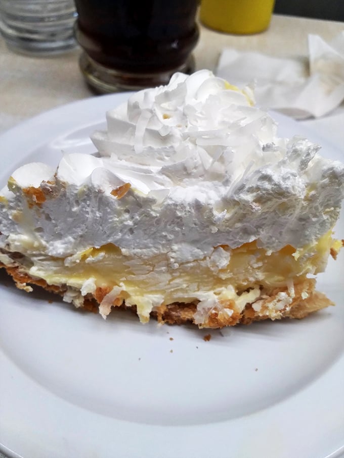 A slice of heaven, or should we say Detroit? This creamy pie is the sweet finale to your coney dog adventure.