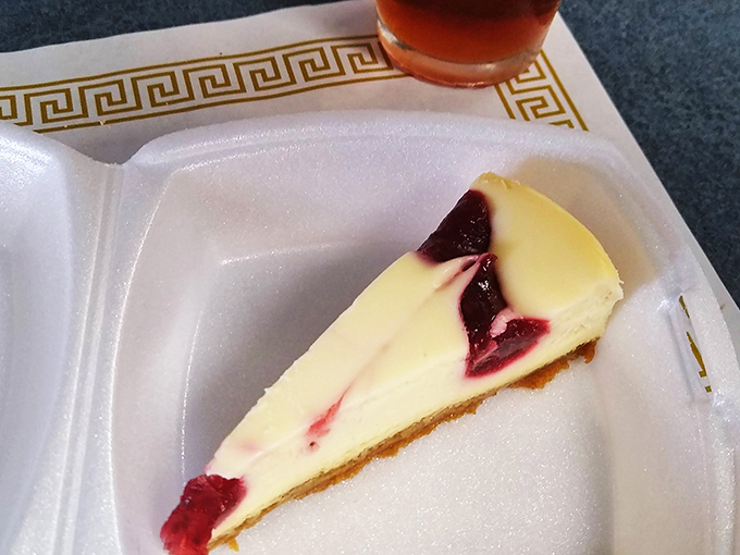 Sweet endings! This slice of heaven proves that sometimes the best things in life come in small, creamy, fruity packages.