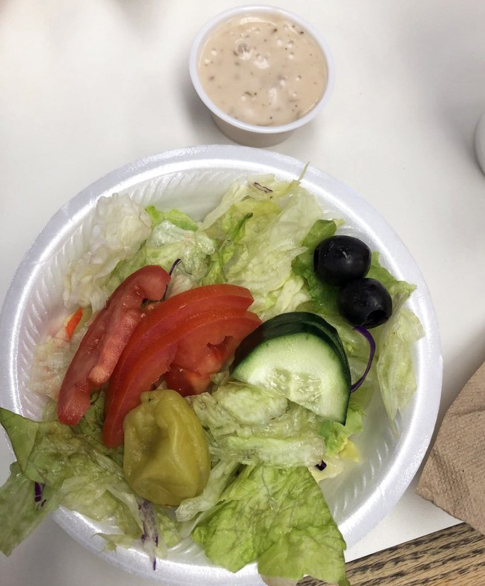 Who says you can't make friends with salad? This fresh ensemble is ready to party with your taste buds.