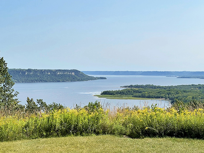 Panoramic perfection: If Bob Ross painted Minnesota, this view would be his "happy little accident."