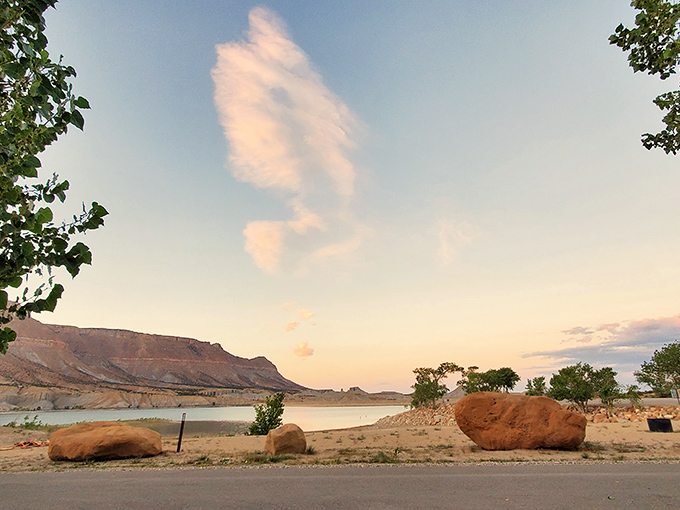 Sunset or nature's own light show? Either way, it's the perfect finale to a day of adventure. Time to start planning tomorrow's encore!