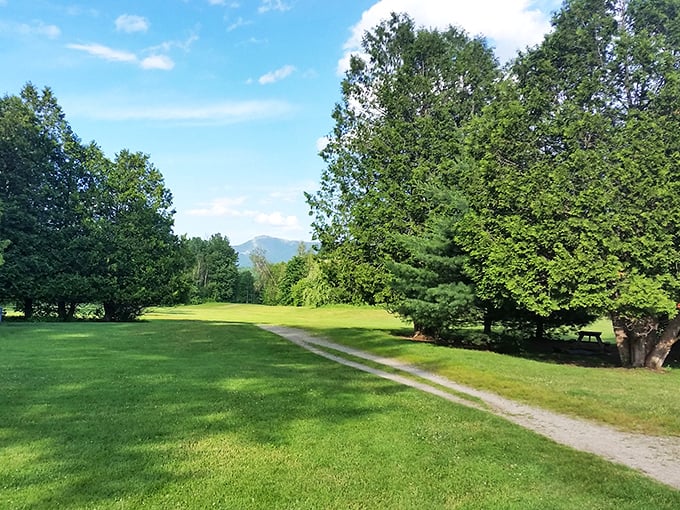 Who needs a yellow brick road when you've got this golden path? Follow it to discover Vermont's own Emerald City &ndash; a lush, green paradise.