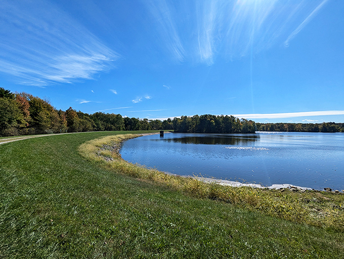 Fifty shades of green (and blue)! Findley State Park's landscape is a color palette that would make any artist swoon and reach for their brushes.