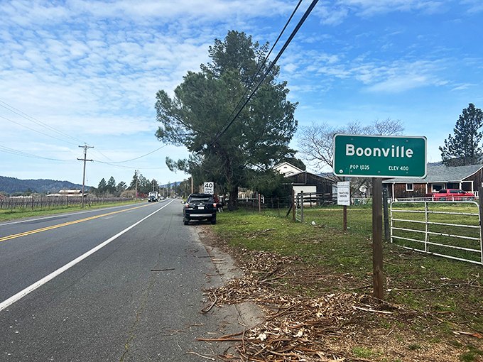 Boonville: Where the wine flows like water and the local lingo will leave you scratching your head. In a good way.