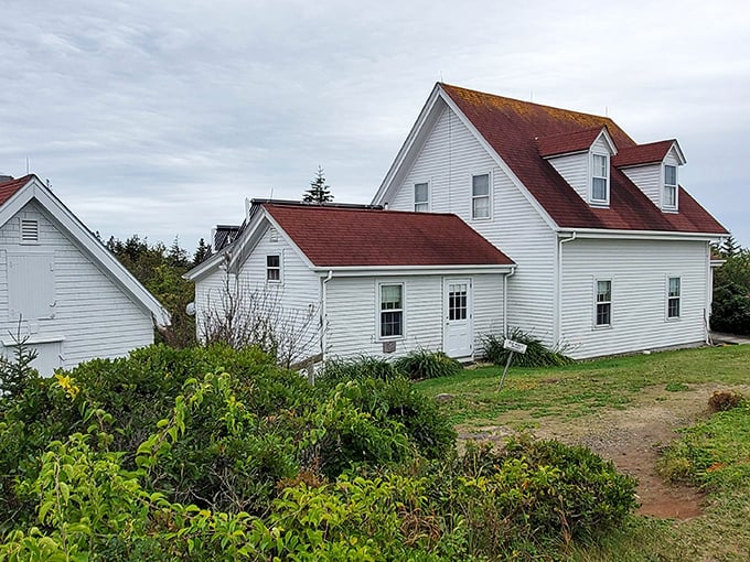 Art meets nature on this picturesque island. The view alone is worth the boat ride.