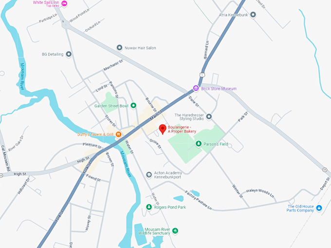 16. boulangerie a proper bakery map