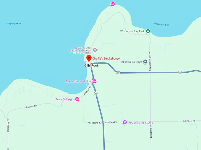 16. charlie's smokehouse map