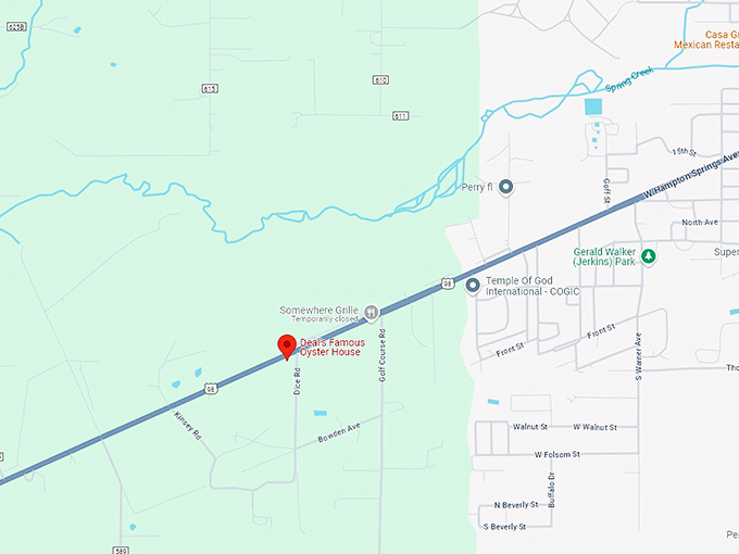 16 deal's famous oyster house map