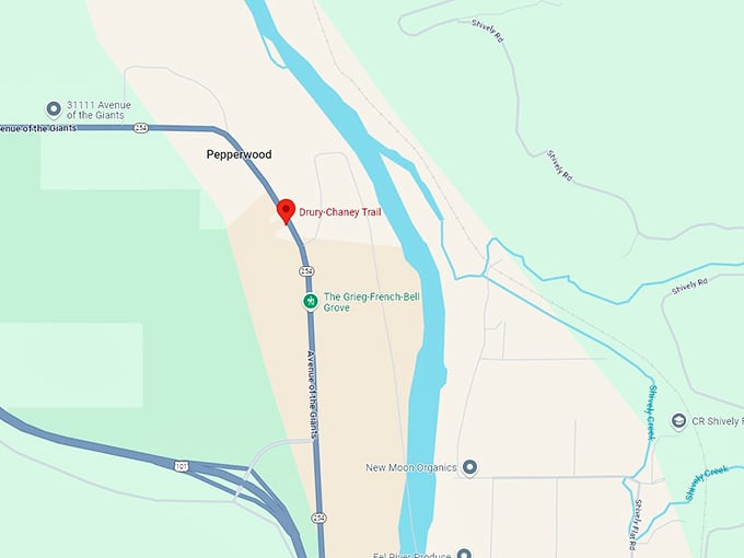 16 drury chaney trail map