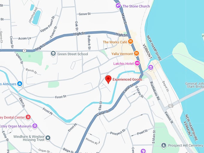 16 experienced goods map