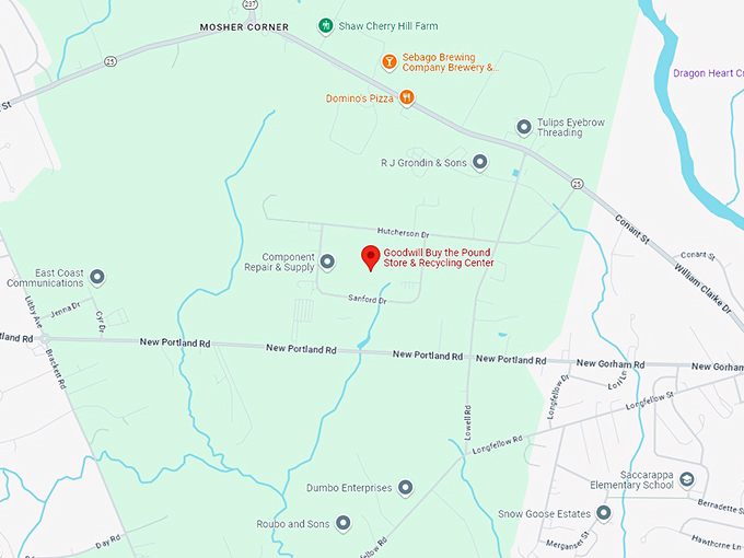16 goodwill buy the pound store & recycling center map