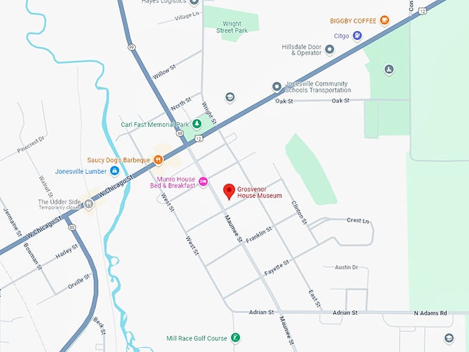 16 grosvenor house museum map