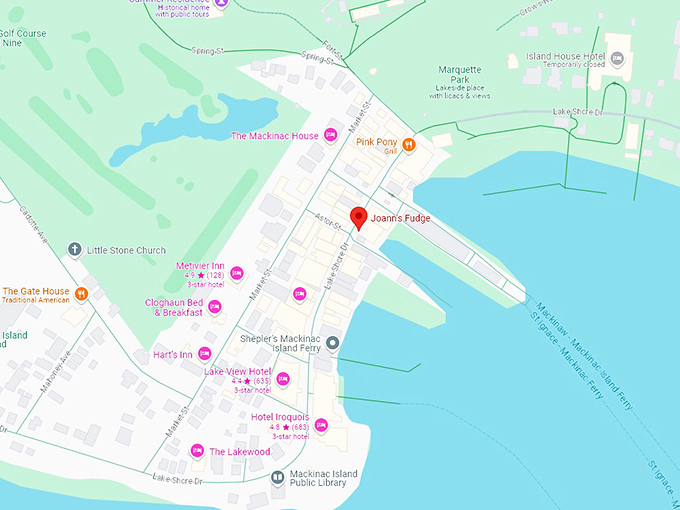 16 joann's fudge map