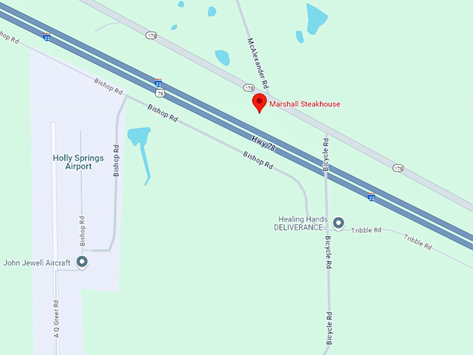 16 marshall steakhouse map