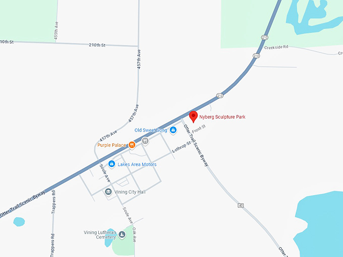 16 nyberg sculpture park map