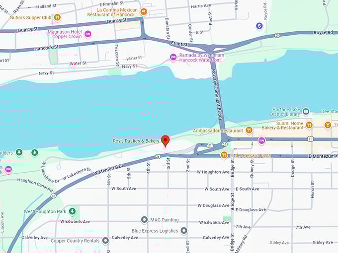 16 roy's pasties & bakery map