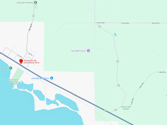 16 stockholm pie and general store map