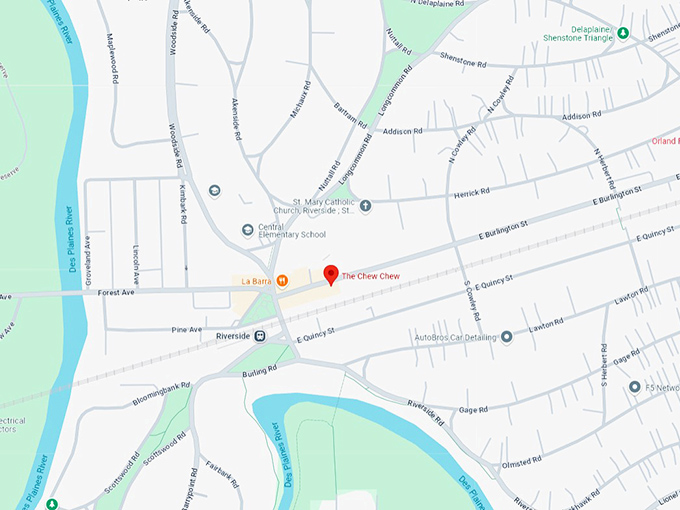 16 the chew chew map