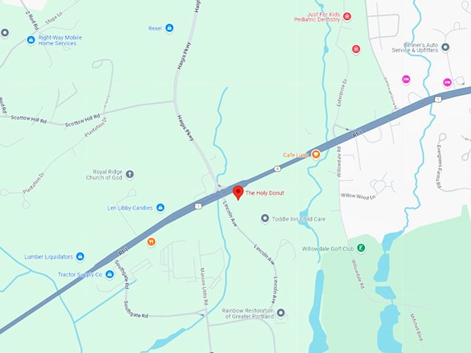 16 the holy donut map