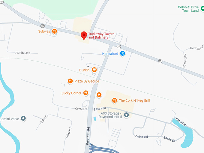 16 tuckaway tavern and butchery map