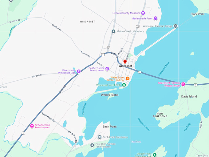 16. wiscasset map