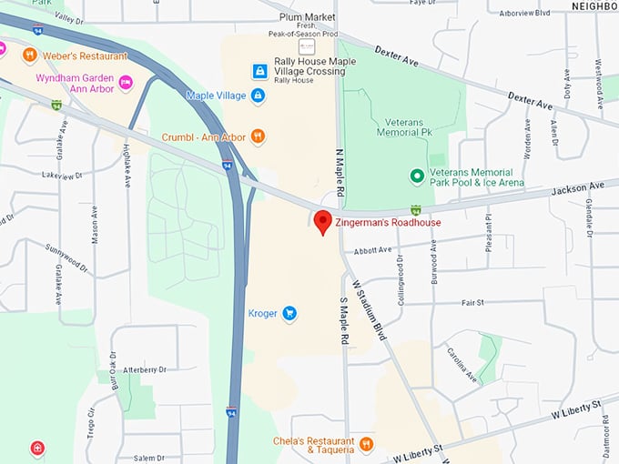 16 zingerman's roadhouse map