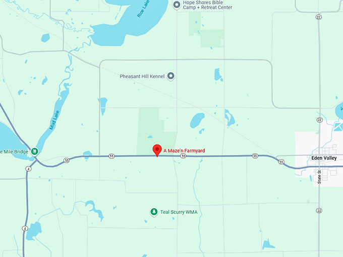 16. a maze'n farmyard llc map