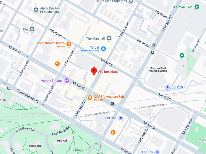 16. al's breakfast map