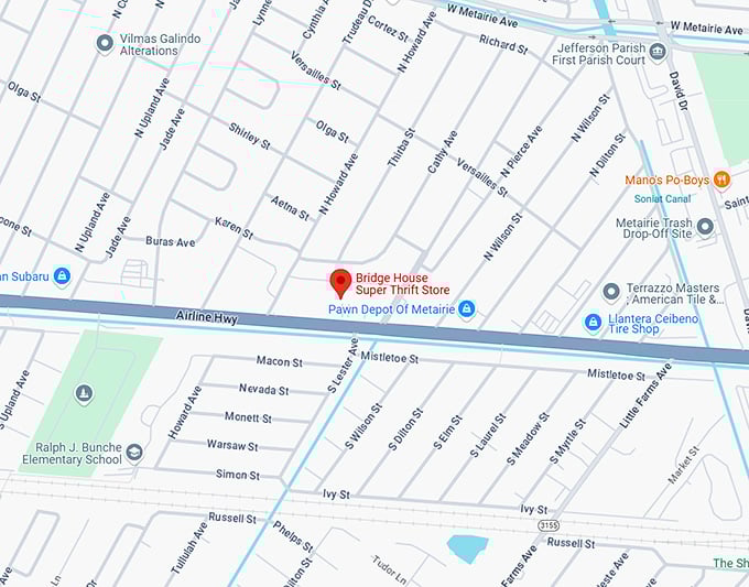 16. bridge house super thrift store