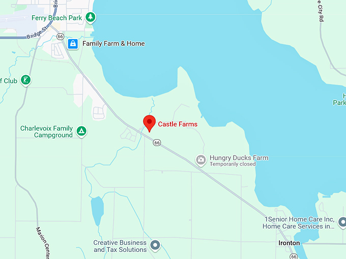 16. castle farms map