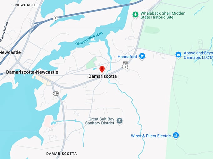 16. damariscotta map