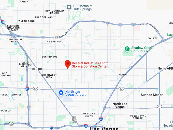 16. deseret industries thrift store & donation center map
