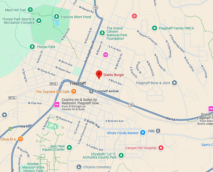 16. diablo burger map