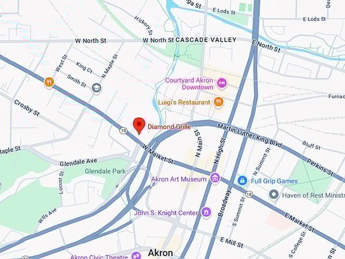 16. diamond grille map