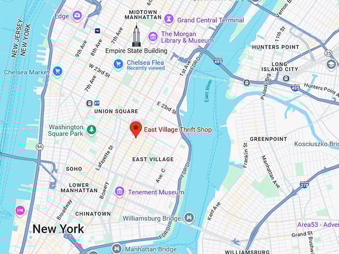 16. east village thrift shop map