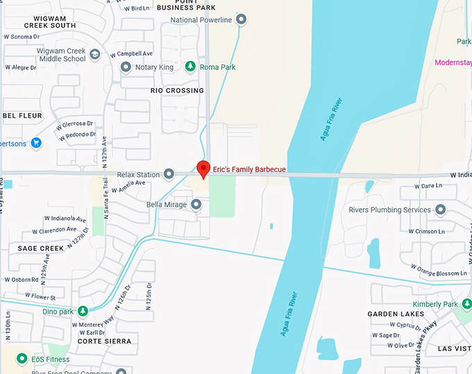 16. eric's family barbecue map