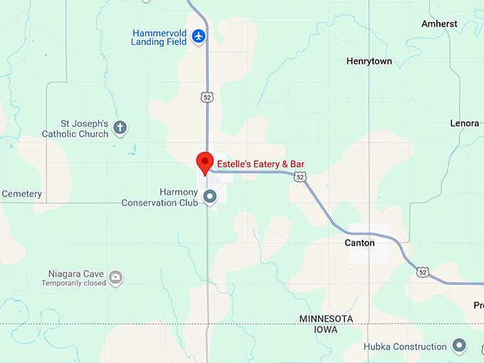 16. estelle's eatery & bar map